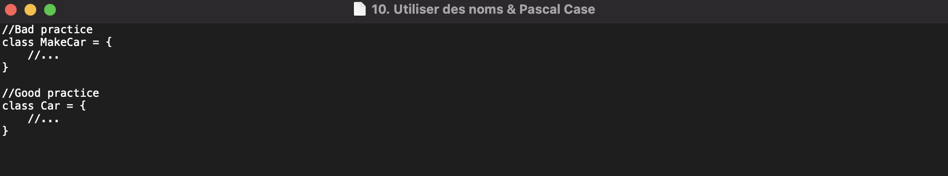 12 règles pour faire du clean code - All4Test