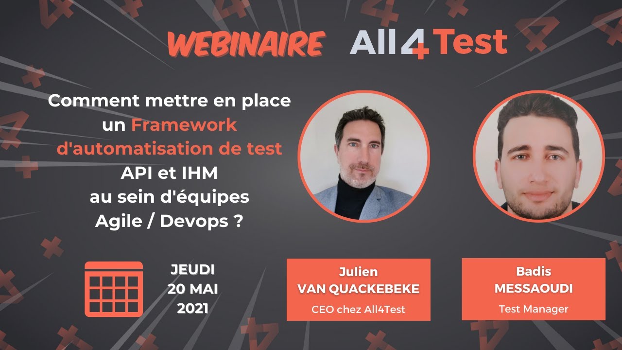 REX sur le choix du framework dans l'automatisation des tests hybrides ...